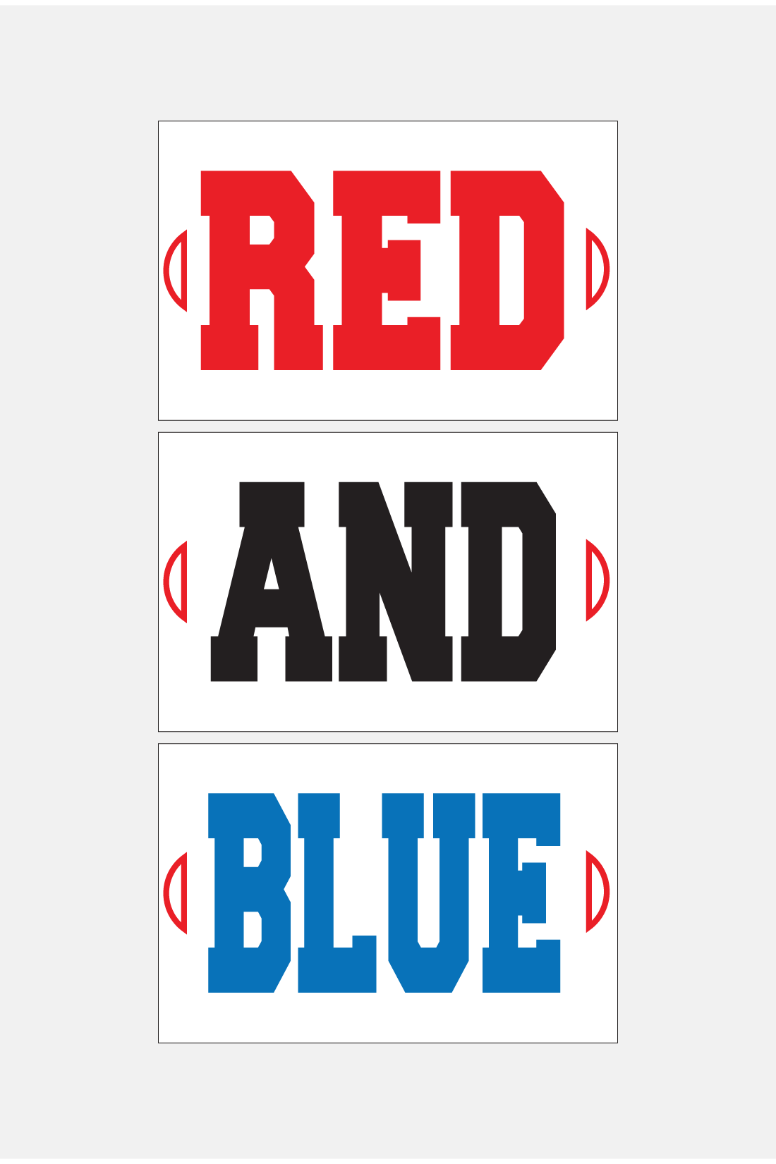 Chant Sign Rectangle 23" x 15" – Spirit Signs