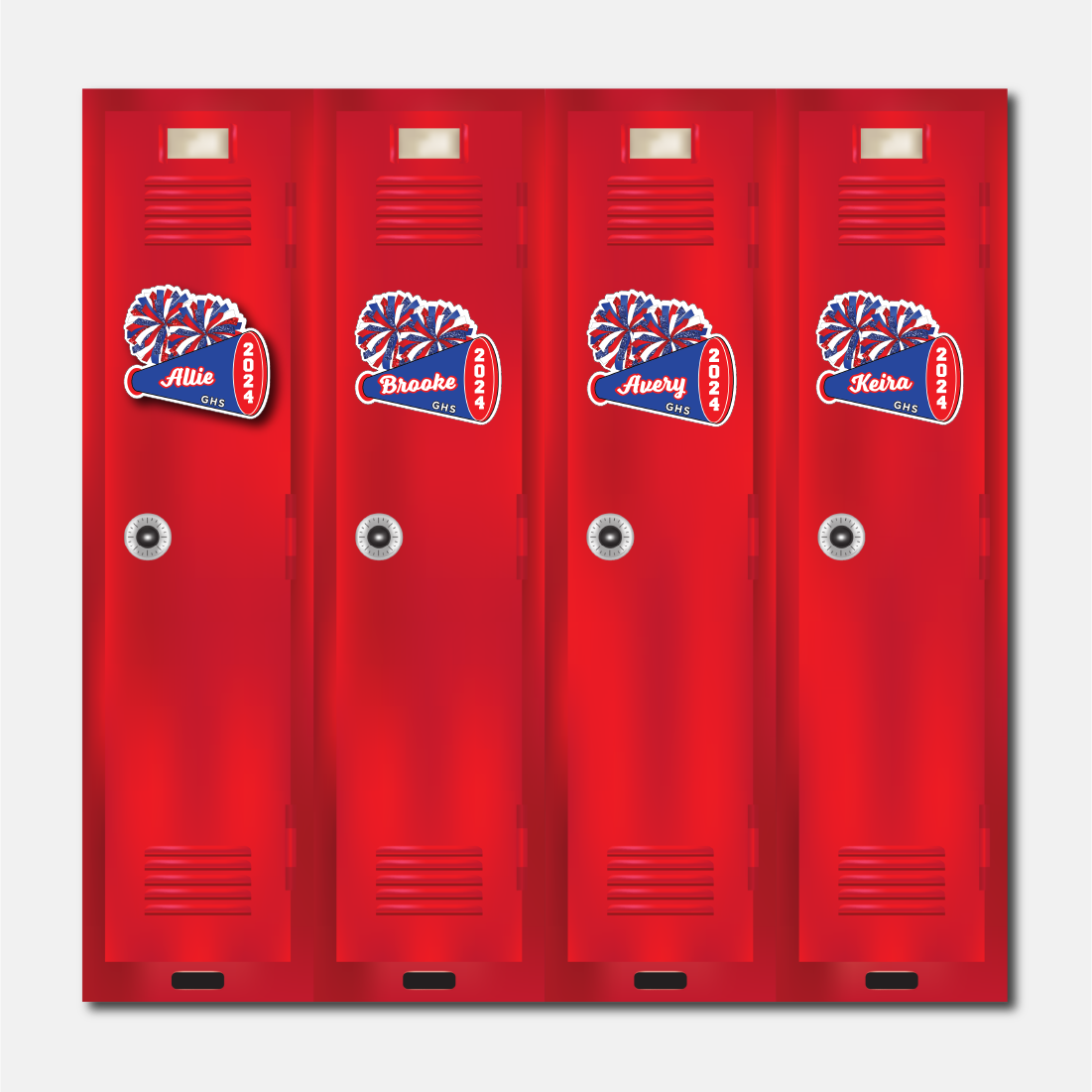 Locker Magnets – Spirit Signs