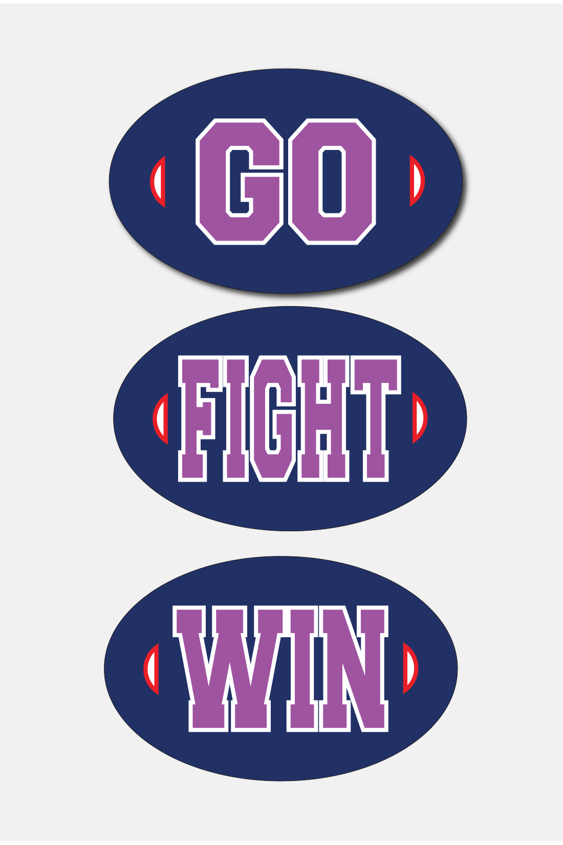 Chant Sign Oval 23" x 18" – Spirit Signs